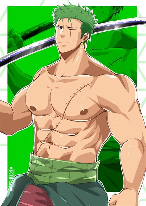 Roronoa Zoro One Piece Drawn By Kiazu Danbooru