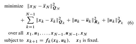 How To Linearize The System In Diffrent Point And Solve The ARE Recursively Issue Ethz