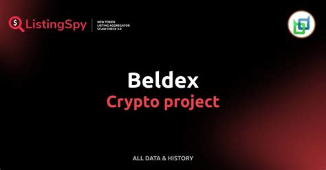 Beldex Crypto Project Bdx Token Listings Events Analysis Listingspy