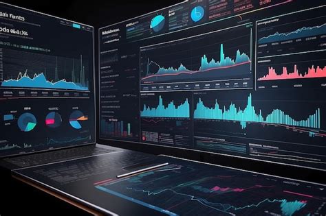 Big Data Technology For Business Finance Analytic Concept Modern