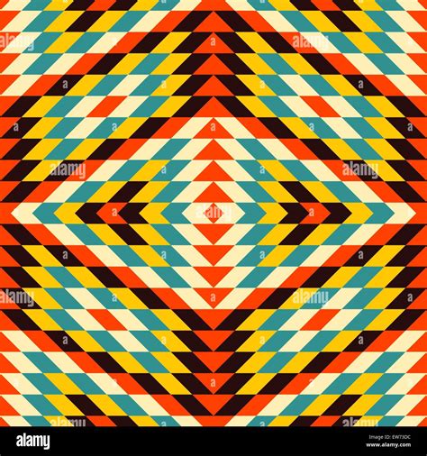 Seamless Geometric Background Mosaic Abstract Vector Illustration Can Be Used For Wallpaper