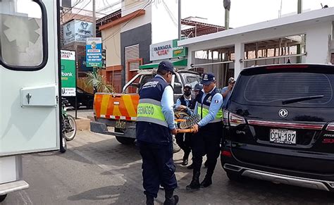 Nuevo Chimbote Obrero Se Golpea La Cabeza Tras Caer Del Techo De Una