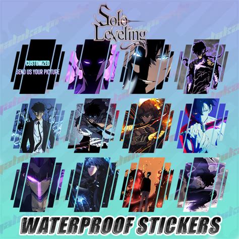Sung Jin Woo 】tiles Waterproof Vinyl Sticker Solo Leveling Set 1 Sold Per Piece Lazada Ph