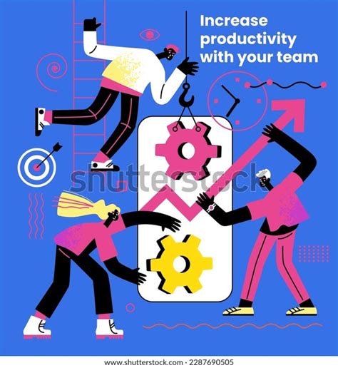 Organization Management Workflow Design Automation Work Stock Vector Royalty Free 2287690505
