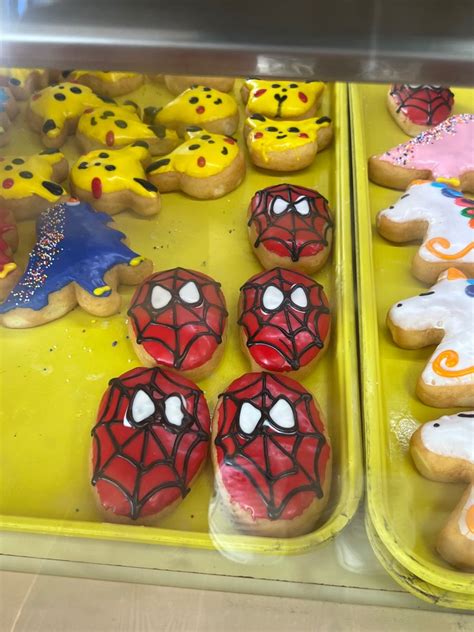 Spider Man Donuts Spiderman Spider Donuts