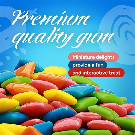 Mini Chiclets Gum Chicklets Assorted Flavor Gum Vending Machine Refill