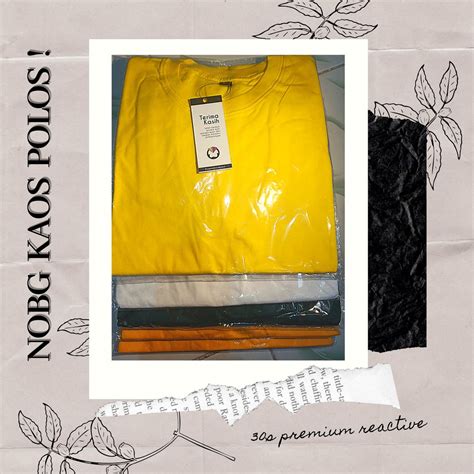 Nobg Indonesia Untuk Tim Yang Suka Outfit Simple Cocok Banget Pake