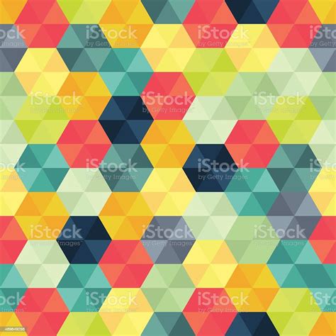 원활한 추상적임 색상화 배경 Hexagons 0명에 대한 스톡 벡터 아트 및 기타 이미지 0명 2015년 기하 도형