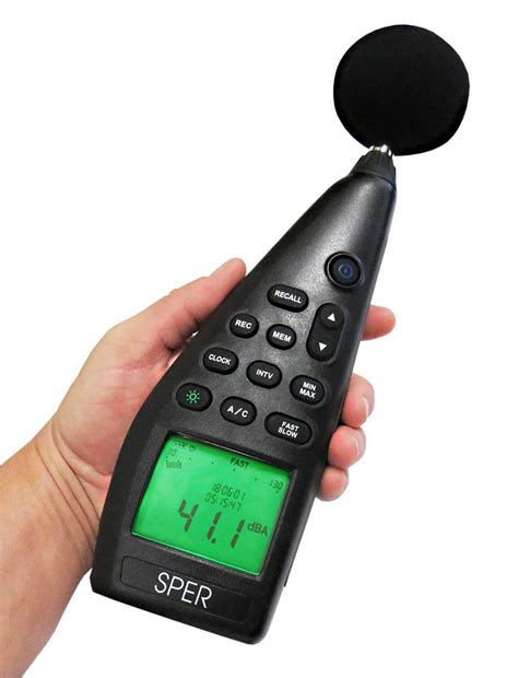 Advanced Datalogging Sound Meter Sper Scientific Direct