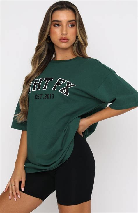 Varsity Tee Green Varsity Tees Comfortable Travel Outfit Teacher Appropriate Outfits