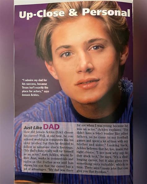 🇬🇧spn And Jensen Ackles Fan Page On Instagram Throwback To This Cutie