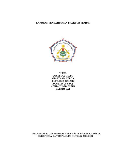 Fraktur Femur Pdf Ilmu Sosial