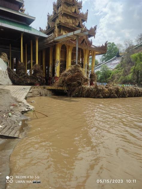 ဆိုင်ကလုန်းမုန်တိုင်း မိုခါ Mocha ဝင်ရောက်တိုက်ခိုက်မှုကြောင့် ညောင်ဦးမြို့နယ်၊ ပုဂံဒေသရှိ