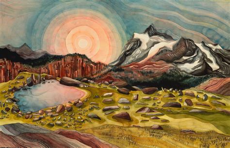 Abstract Landscape Painting Famous Landscape Paintings Watercolor