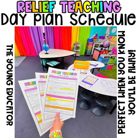 Editable Substitute Teacher Plans Shop Emergency Sub Plans Template