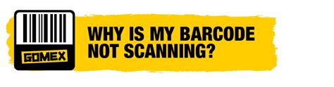 Why Is My Barcode Not Scanning Help Center