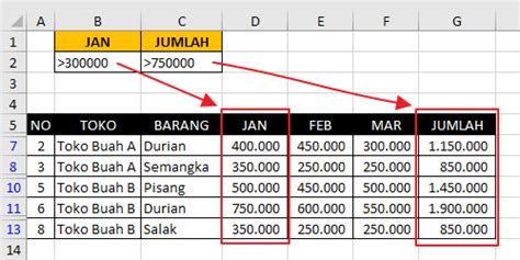 cara menggunakan advanced filter pada excel kelas excel