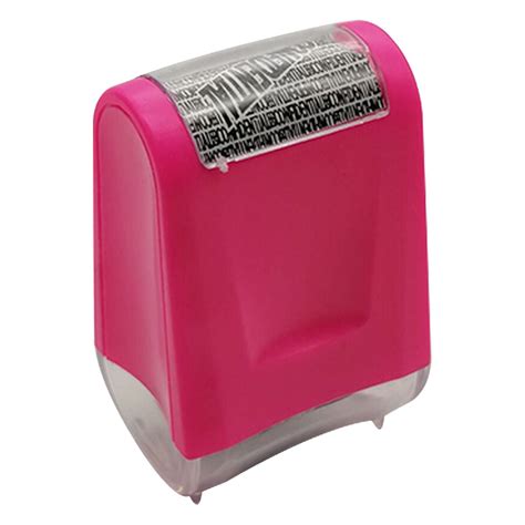 Yialzm Identity Theft Protection Roller Easy To Use Refillable Confidential Roller For Id