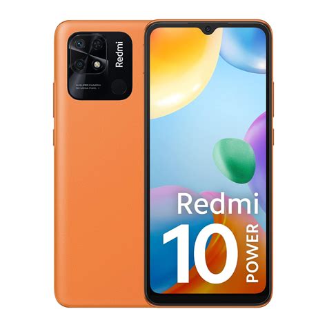 Redmi 10 Power (Sporty Orange, 8GB RAM, 128GB Storage) : Amazon.in ...