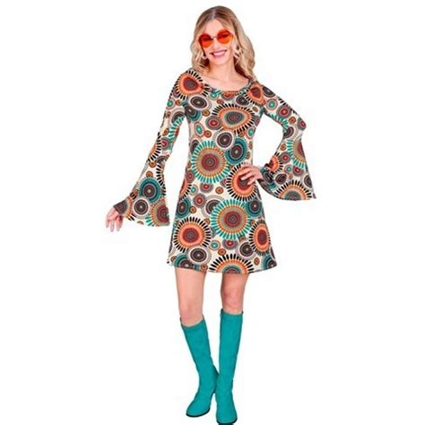 DISFRAZ T L VESTIDO MODA AÑOS 60