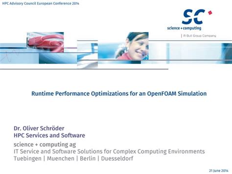 Runtime Performance Optimizations For An Openfoam Simulation Ppt