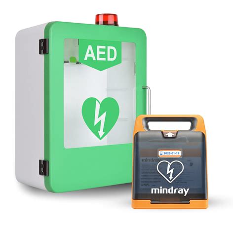C2 Mindray Beneheart Defibrillator And Mindray Aed Unlocked Cabinet With Defib Planet