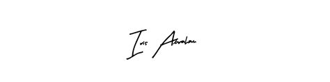 75 Iris Abraham Name Signature Style Ideas Fine Esignature