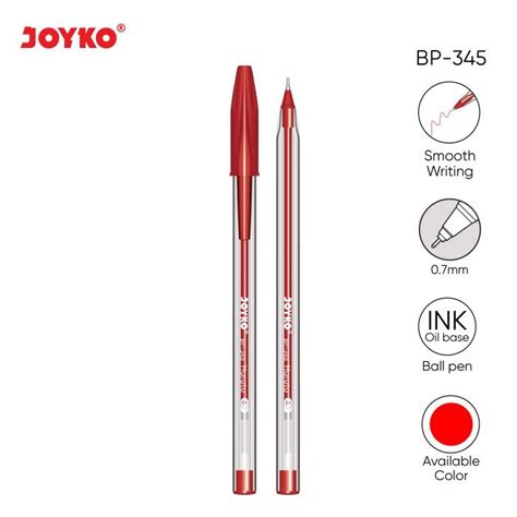 Ball Pen Pulpen Pena Joyko BP 345 Haruto 0 7 Mm Lazada Indonesia
