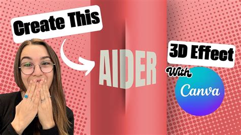 How To Create A 3d Effect In Canva Perspective Text Effect Easy