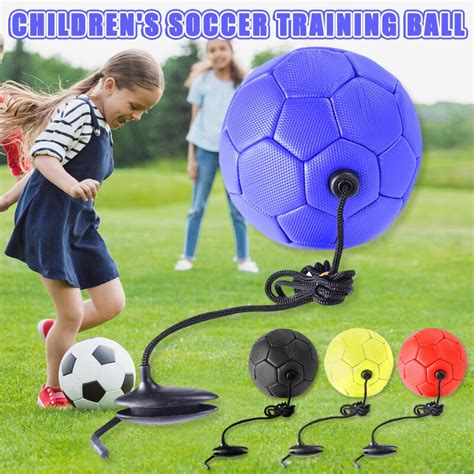 Soccer Training Ball Football With Rope Practice F Vicedeal