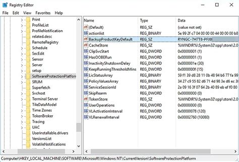 Find Windows Server Product Key In Registry