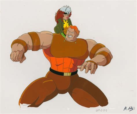 X Men The Unstoppable Juggernaut Production Cel 1993 Id Mar24202 Van Eaton Galleries