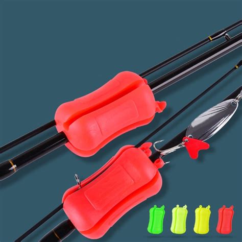 Badu Bg Риболовен прът за многократна употреба Фиксирана топка Гумен държач за въдица Яйцевидна