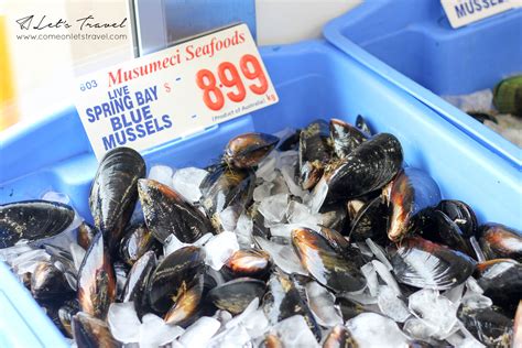 Sydney最大型的海鲜市场sydney Fish Market，新鲜又便宜的海鲜大餐在这里就能吃得到！ Come On Lets