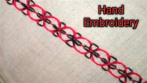 Borderline Designibasic Hand Stitchbeautiful Borderline Embroidery