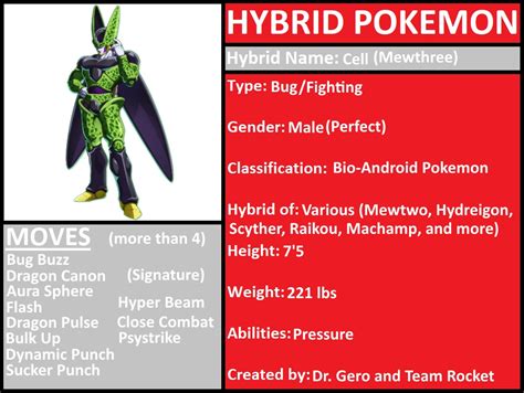 Pokemon Altered Cell Perfect By Yellowfan555 On Deviantart