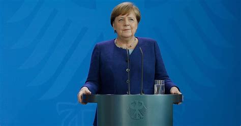 Merkel Verteidigt Einschränkungen Von Grundrechten In Corona Krise Webde