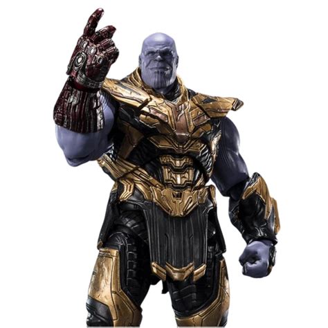 Shfiguarts Avengers Endgame Thanos Five Years Later — Nerdzoic Toy