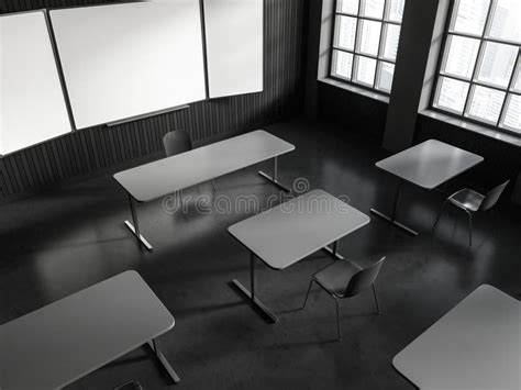 Classroom Top View Stock Illustrations 806 Classroom Top View Stock