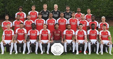 10 Best Shots As Arsenal Release Official 202324 First Team Photo