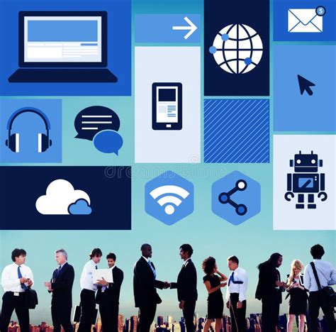 Computer Cloud Computing Storage Media Digital Concept Stock