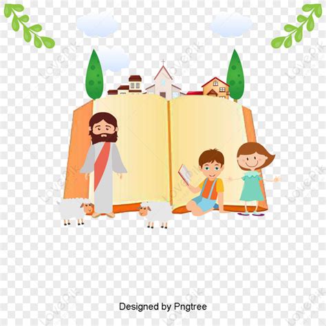 아이들과 함께 일러스트 예수 벡터 Eid Al Adha하리쿠반 Png 일러스트 무료 다운로드 Lovepik