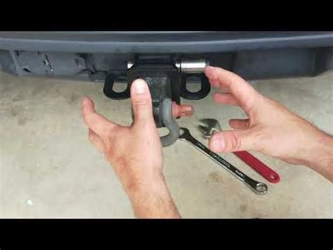 Hitch Clamp Install Anti Rattle Tow Hitch Accessory To Eliminate
