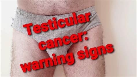 Testicular Cancer Warning Signs Cancer Health Testicularcancer Raouf