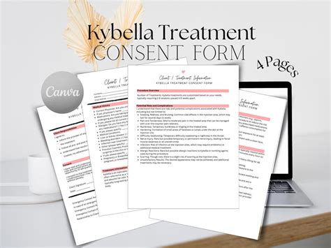Kybella Consent Form Template Printable Treatment Agreement