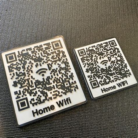 3d Print Qr Codes Etsy