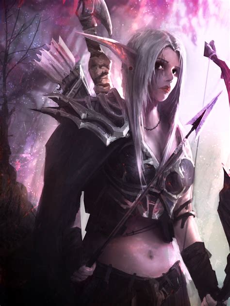 World Of Warcraft Night Elf By Janphilippeckert On Deviantart