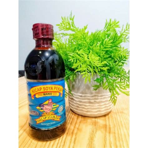 Kicap Sabah Kicap Soya Pekat Manis Cap Ayam Laris 330ml Shopee Malaysia