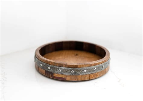 Wine Barrel Lazy Susan Small • Sono Inspired