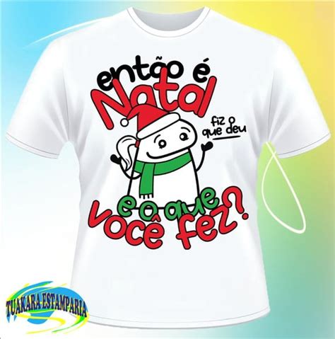 Camiseta Natal Flork 03 o Que Você Fez no Elo7 Tuakara Estamparia